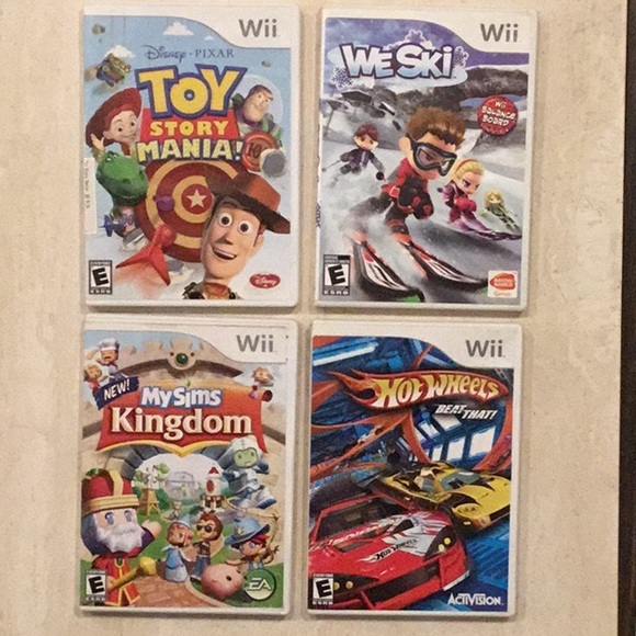 Nintendo | Other | My Sims Kingdom Nintendo Wii Game Toy Story Mania ...